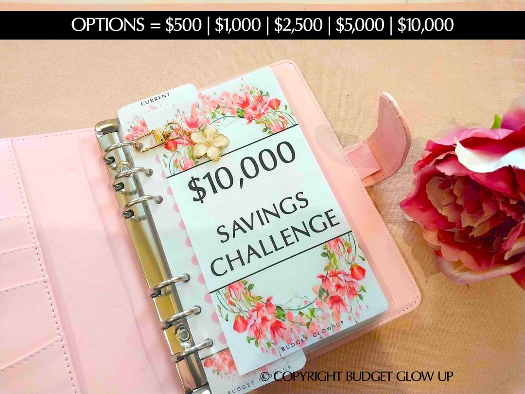 Savings Challenge Bundle | 1K - 30K Savings Goals | Budget Binder ...