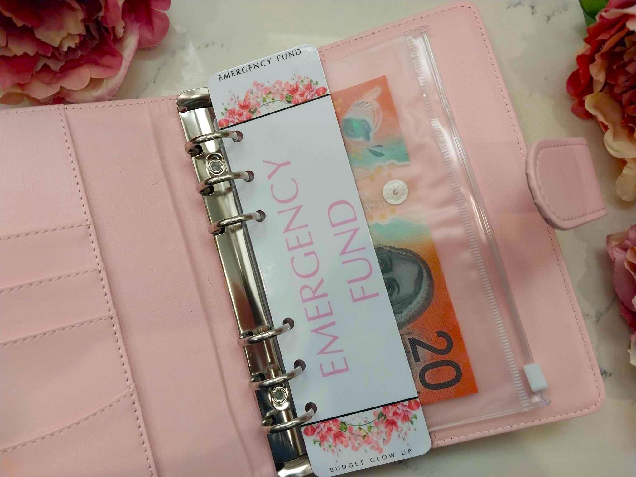 Personalized Bookmark | A6 Binder Size | Budget Binder Bookmark ...