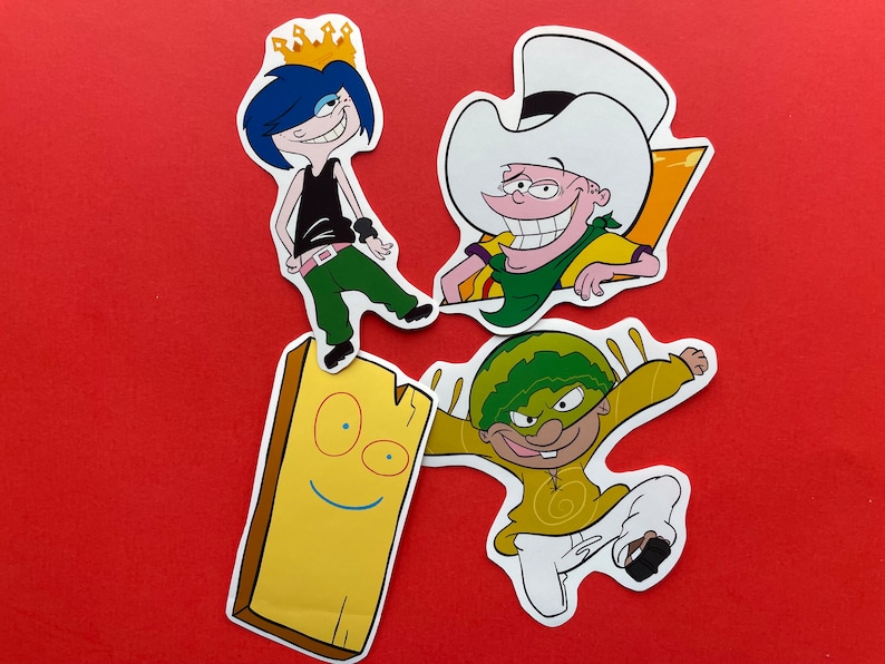 Ed, Edd, N Eddy Sticker Set - Etsy