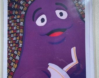Grimace Art Print - Etsy