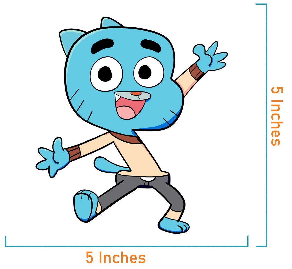 Gumball and Darwin Sticker Set - Etsy