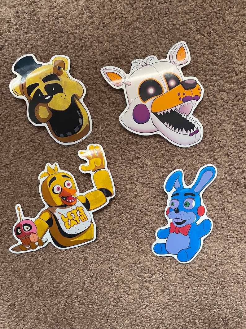 FNAF Sticker Set - Etsy