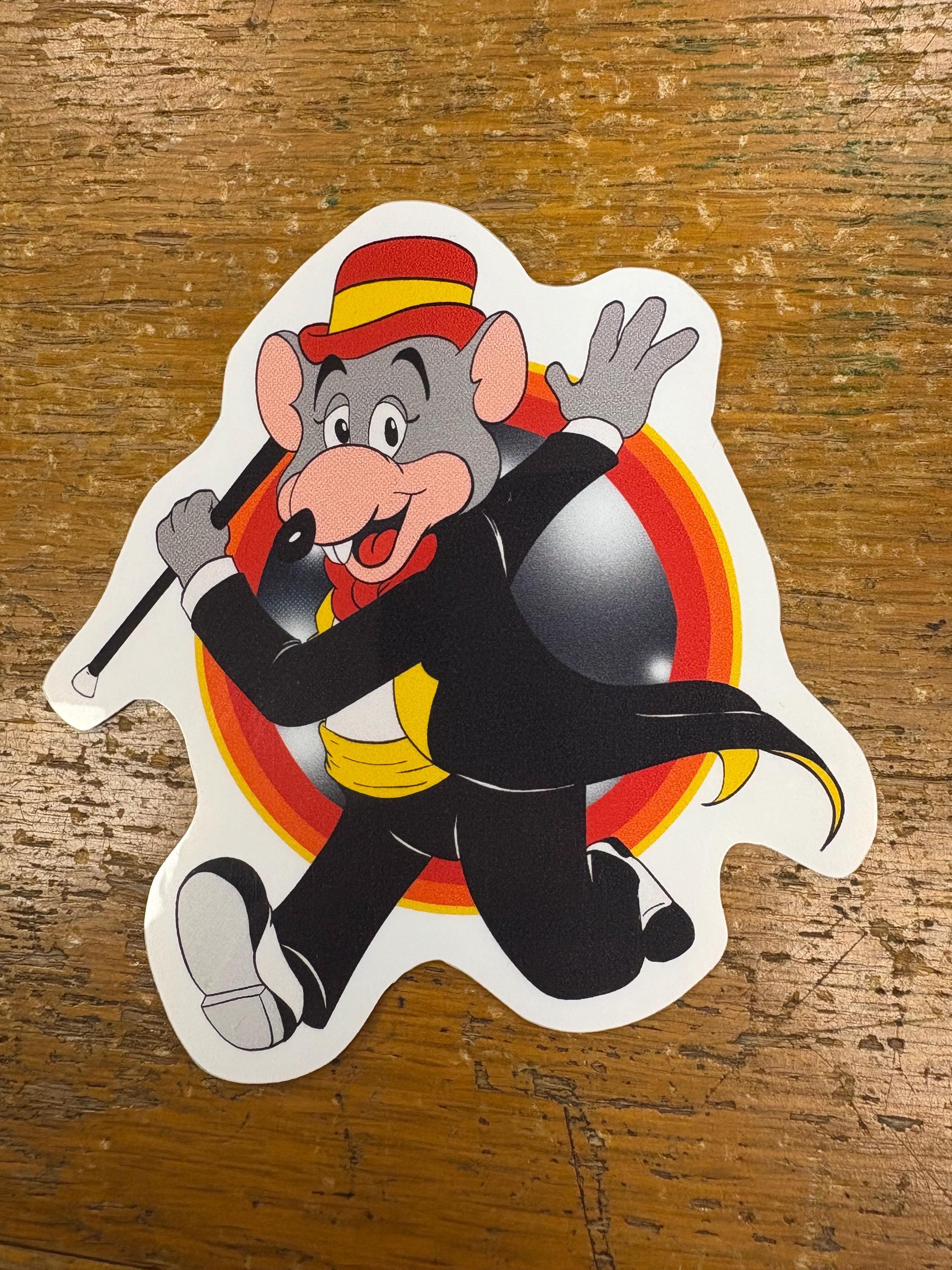 Chuck E Cheese Sticker - Etsy
