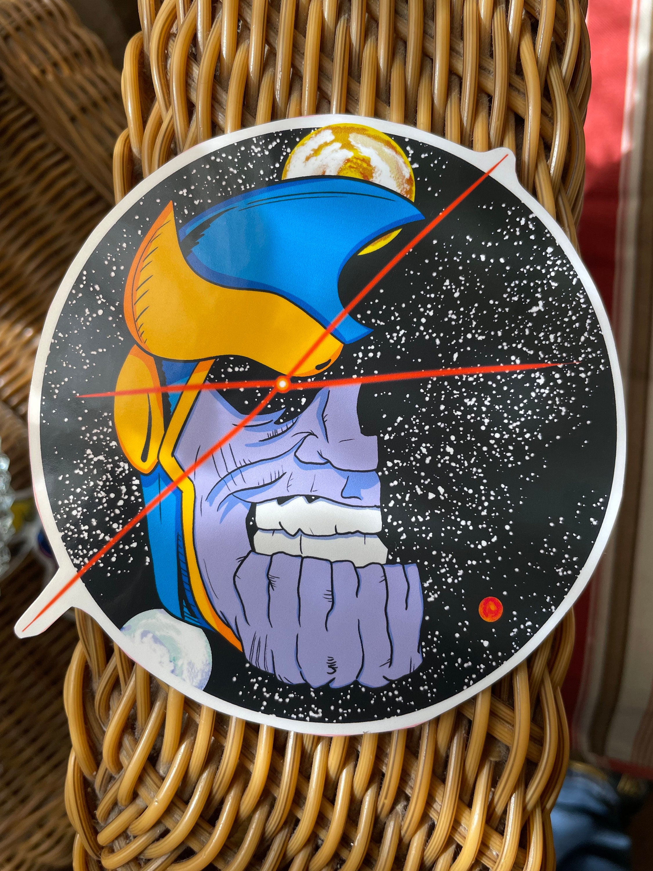 Thanos Sticker - Etsy