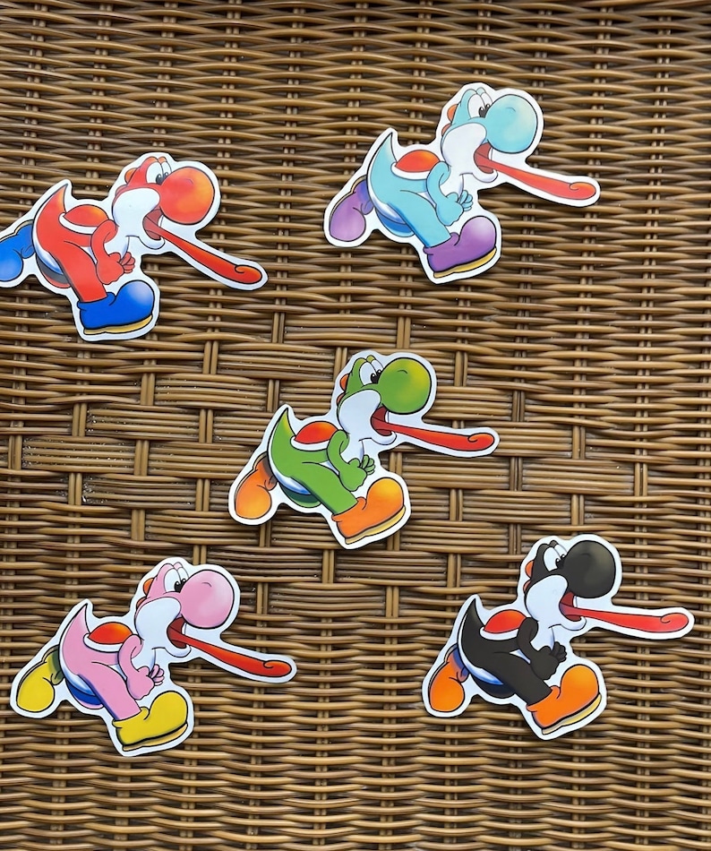 Yoshi Sticker Pack - Etsy
