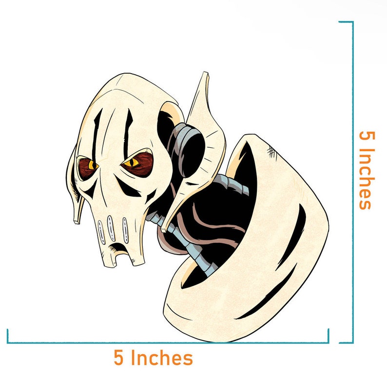 General Grievous Sticker - Etsy