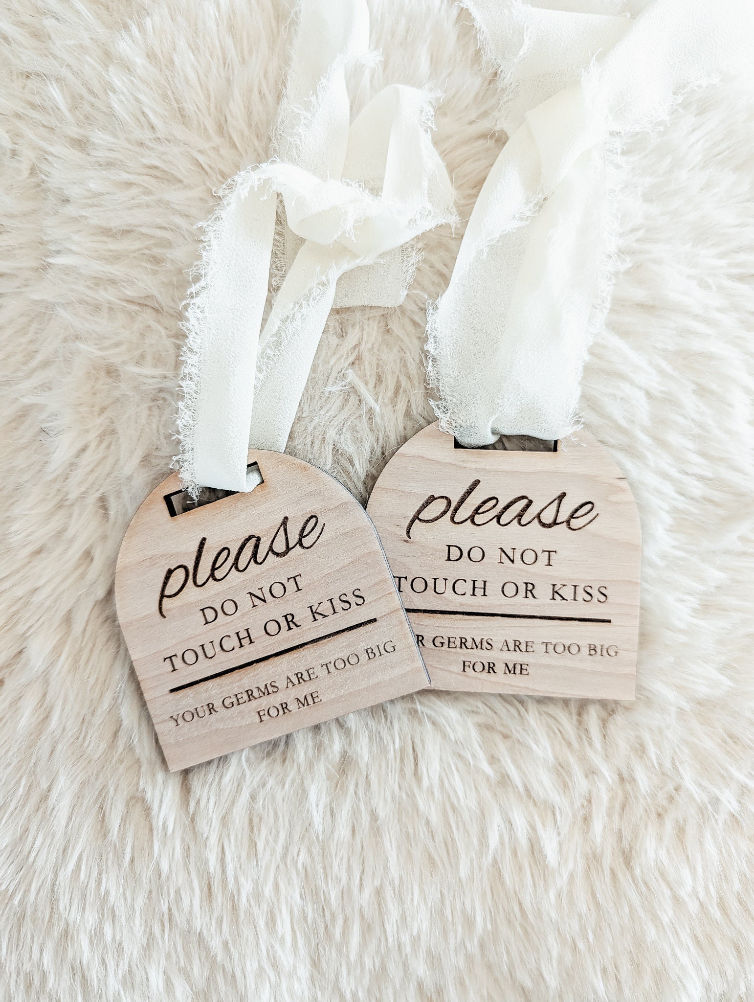 Please Do Not Touch or Kiss| Your Germs Are Too Big for Me| Carseat Tag ...