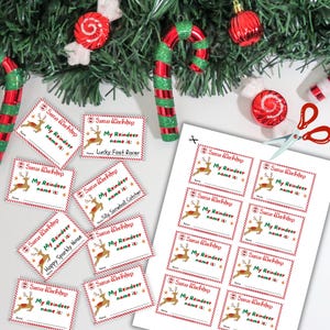 Reindeer Games, Reindeer Printable, Christmas Games, Christmas ...