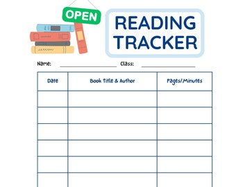 STUDENT READING LOG With 2 Bonus Bookmarks-cute Bears or Bees-all in ...