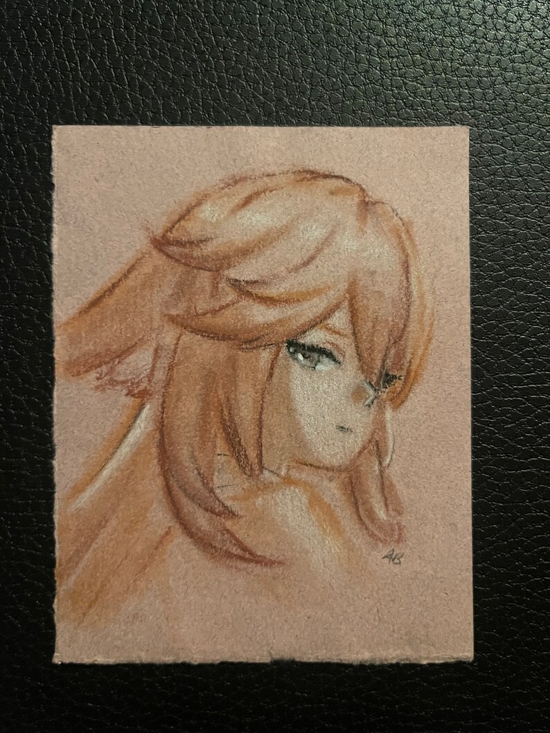 Charcoal Drawing of Yae Miko From Genshin Impact - Etsy