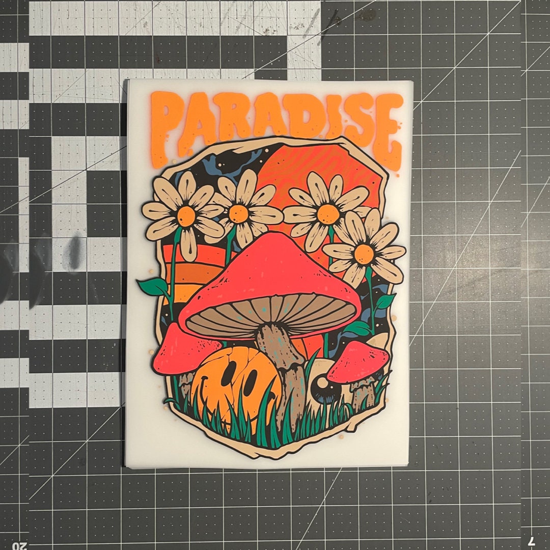 Screen Printed Transfer Full Color Transfer Easy to Press - Etsy