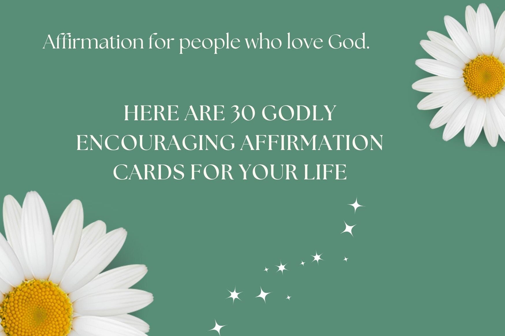 Encouraging Biblical Cards, Minimalist Biblical Affirmation Cards ...