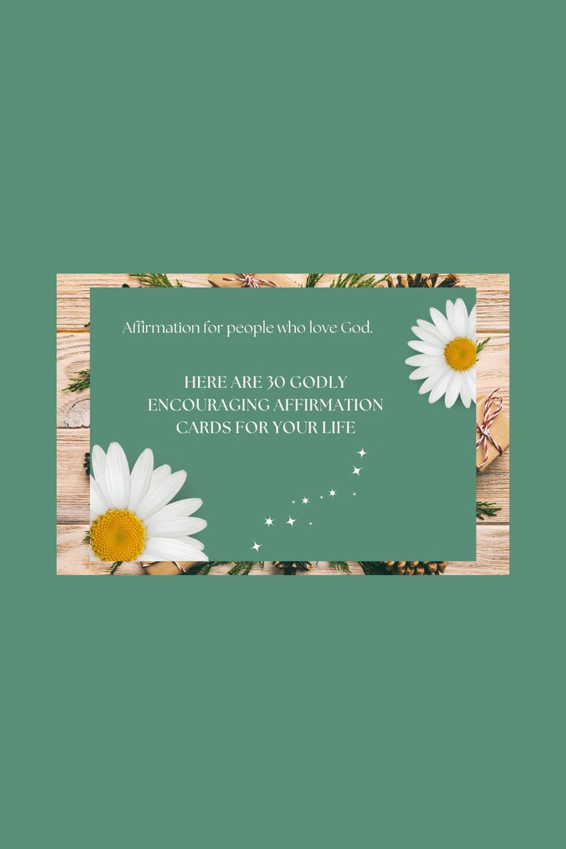 Encouraging Biblical Cards, Minimalist Biblical Affirmation Cards ...