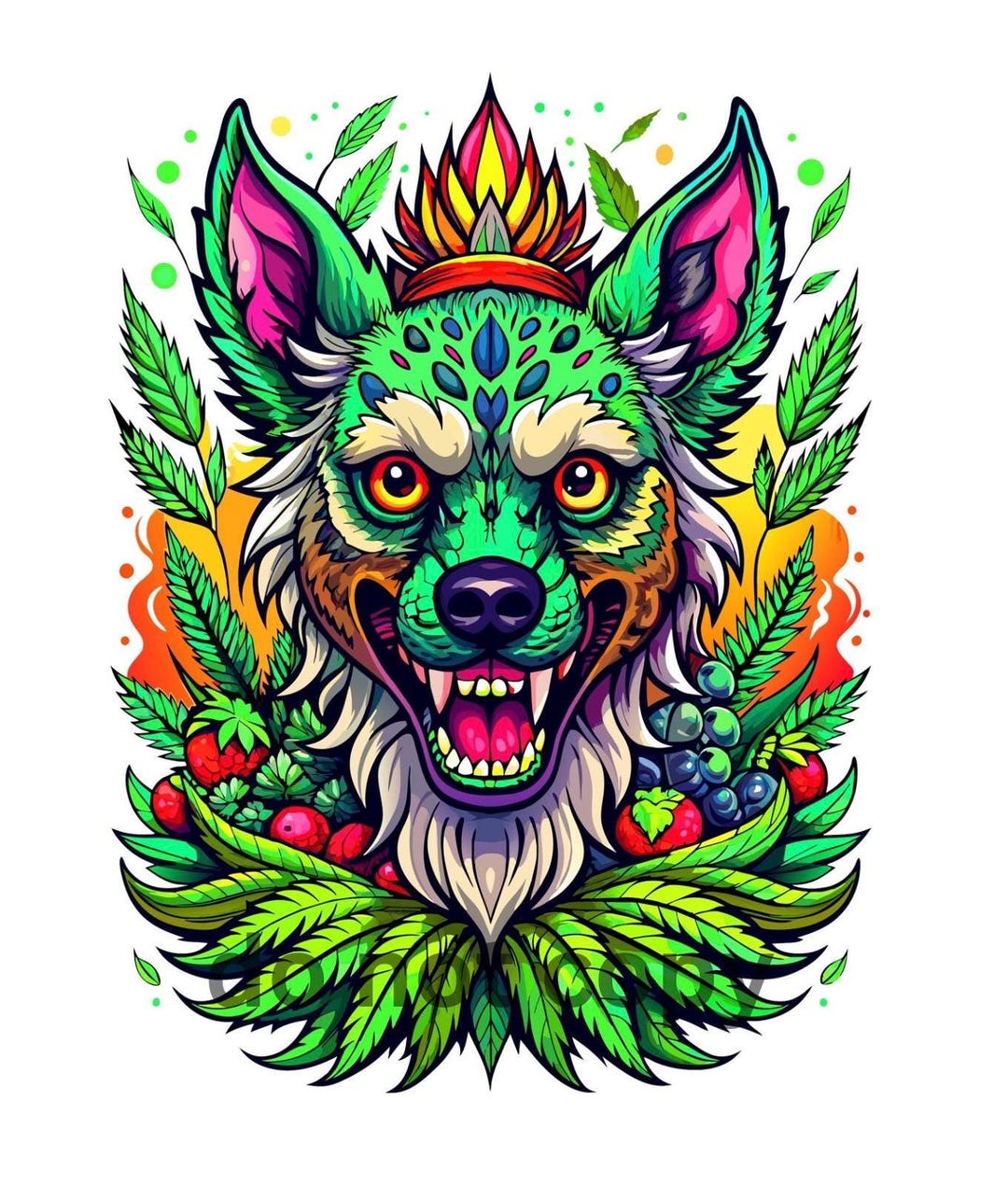 Your Spirit Weed Animal Sublimation Png Digital Download - Etsy