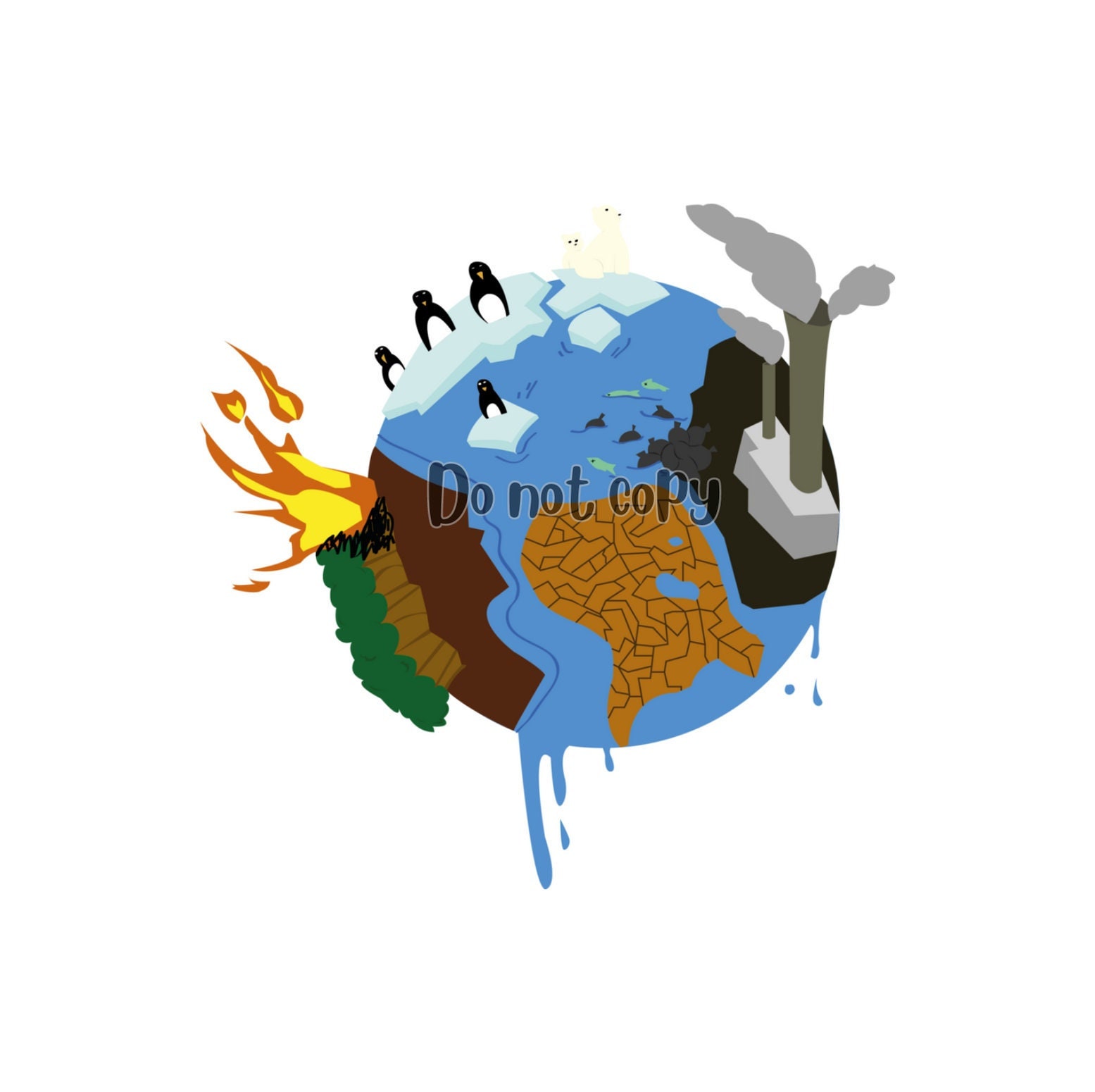 Global Warming Sublimation Png Digital Download - Etsy
