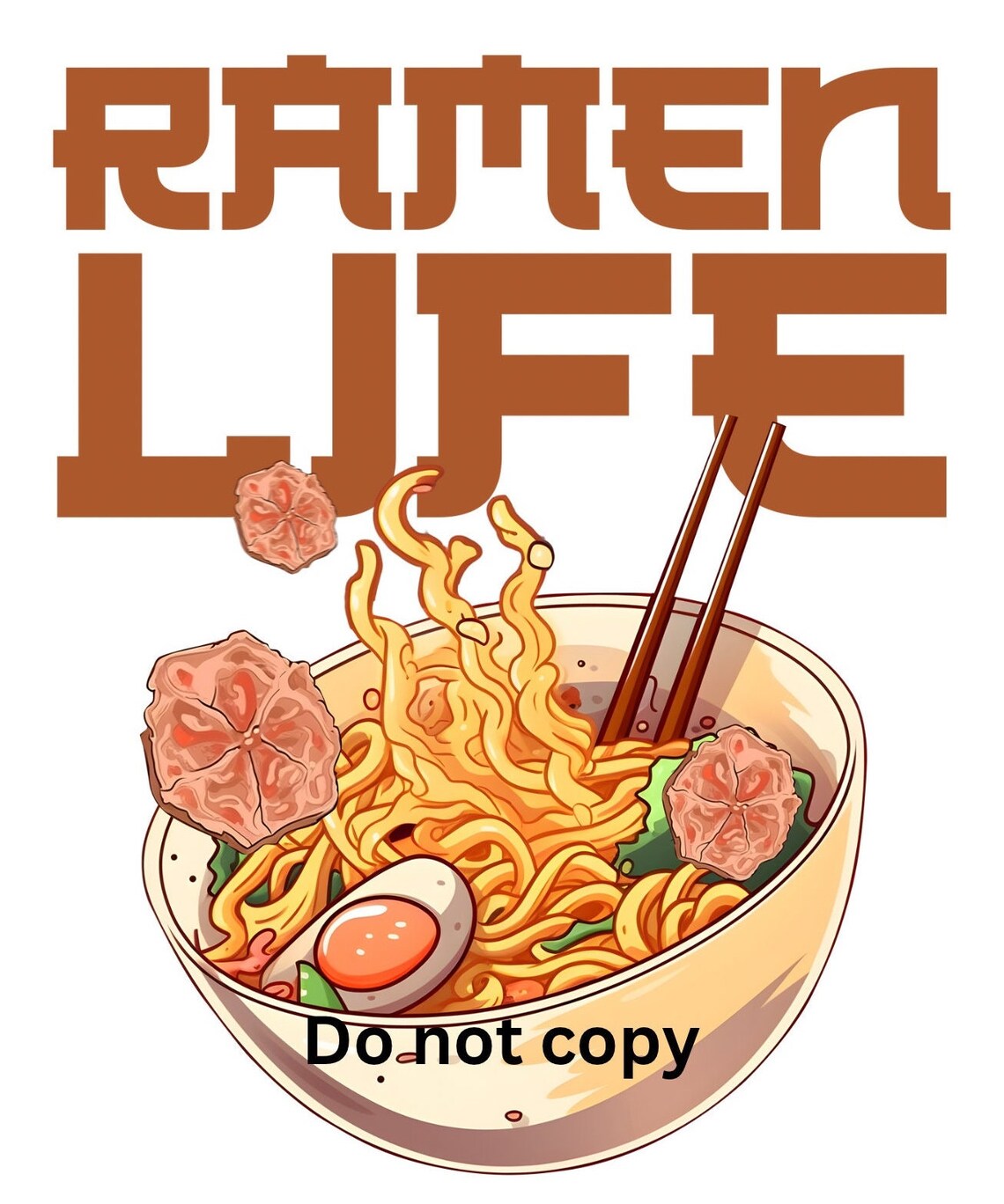 Ramen Life Sublimation Png Digital Download - Etsy