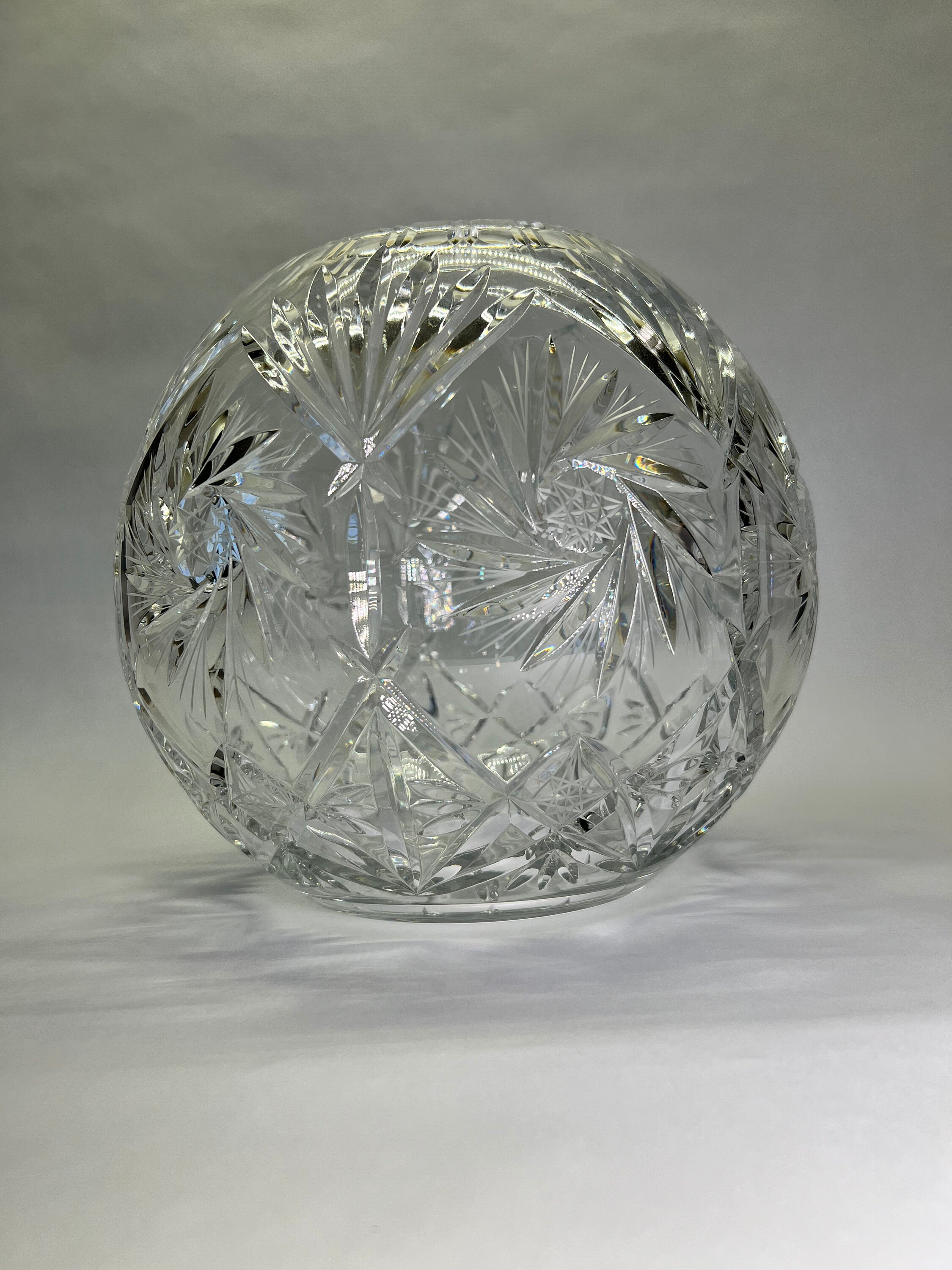 9 Sphere Crystal Rose Bowl - Etsy