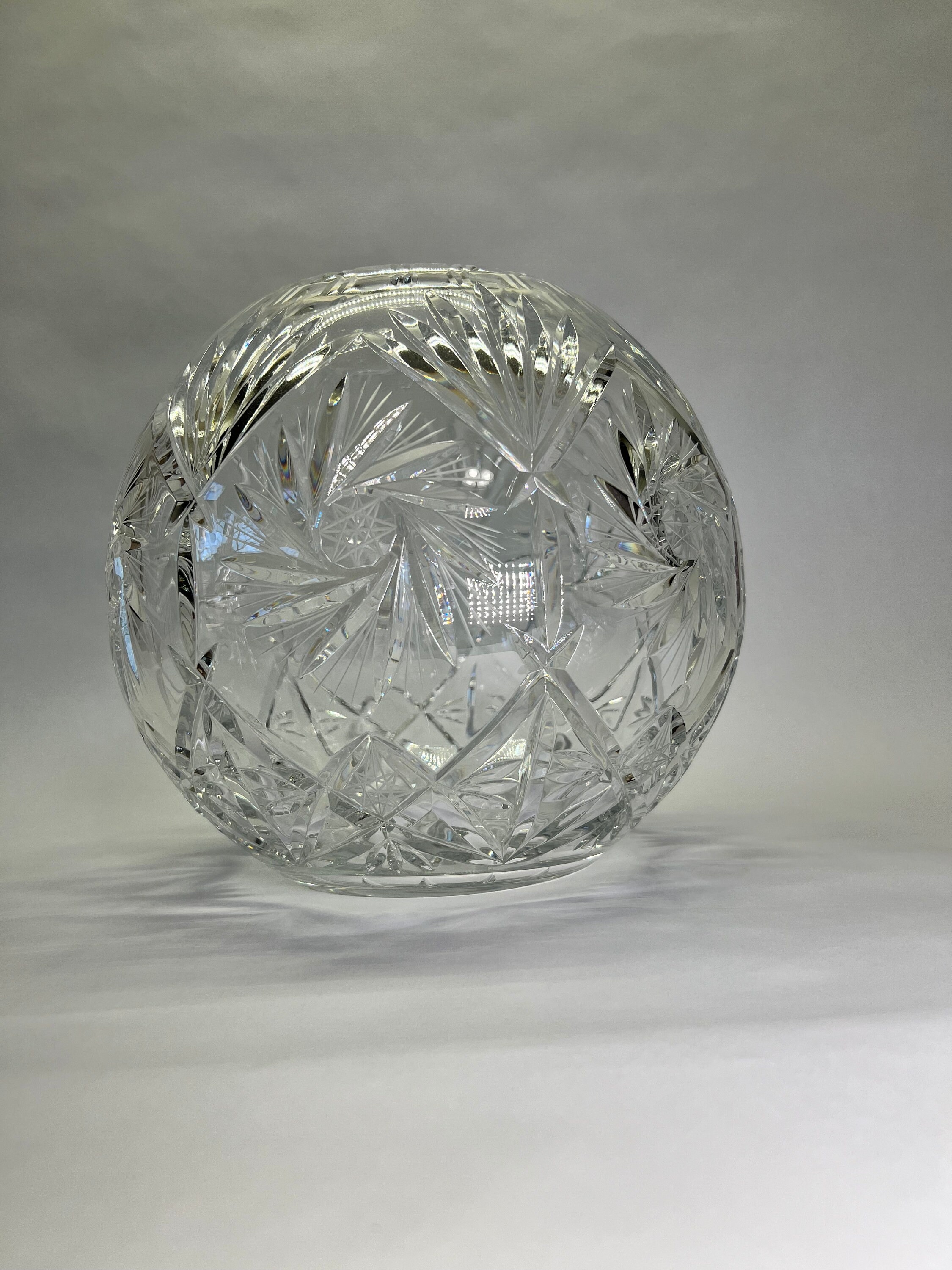 9 Sphere Crystal Rose Bowl - Etsy