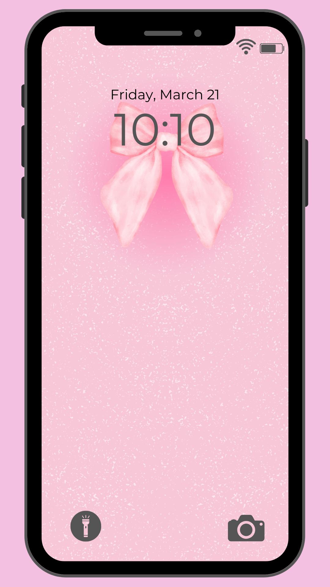 Pink iPhone Wallpaper Bundle | App Icons | Instant Download - Etsy