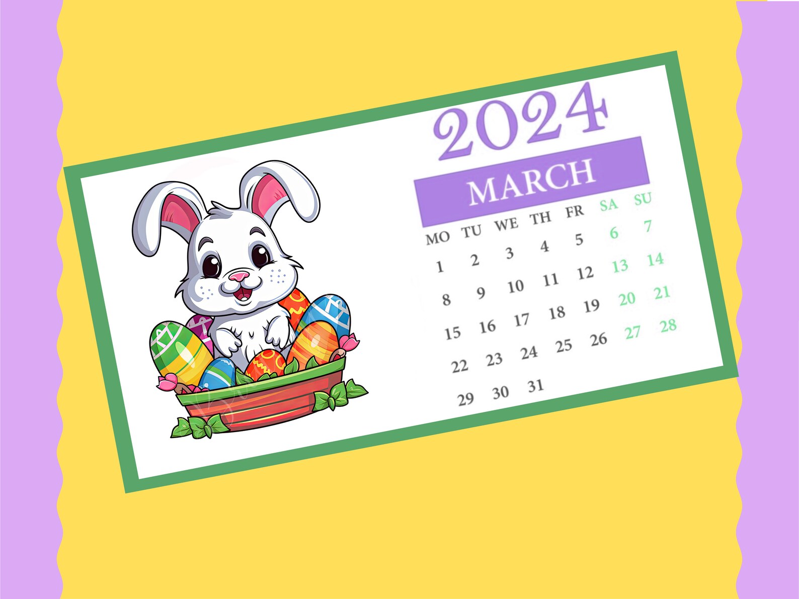 Cute Easter Clipart Bundle, Kawaii Easter Clipart, Printable Easter ...