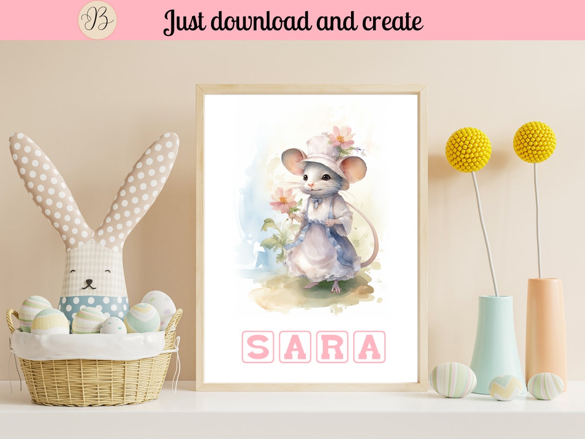 Baby Block Alphabet Clipart Bundle, Printable Block Alphabet, Child ...