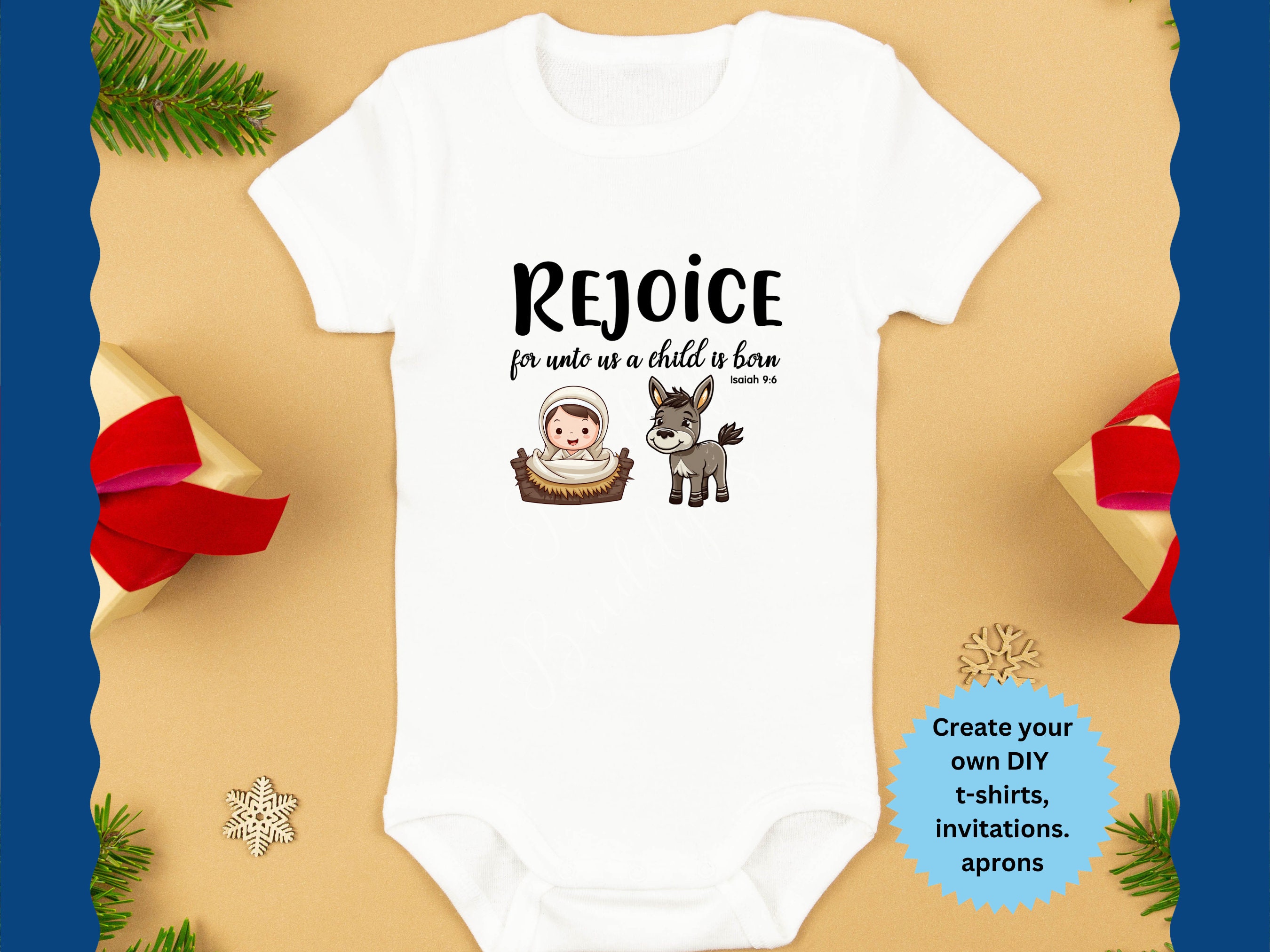 Nativity Clipart Bundle, Kawaii Nativity PNG Images, Christian Clipart ...