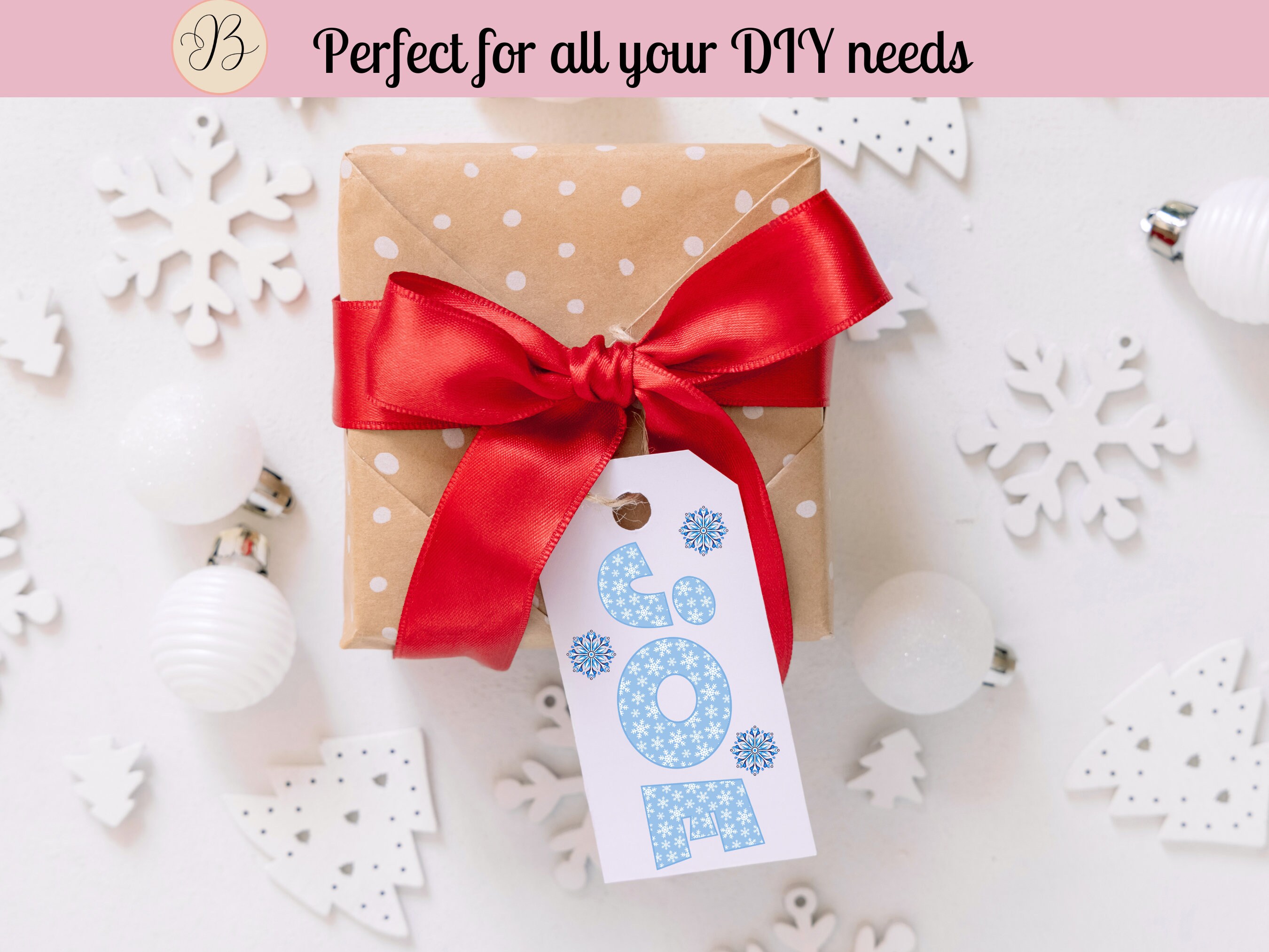 Snowflake Clipart Alphabet, Snowflake Letters PNG, Pastel Snowflake ...