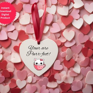 Valentines Clipart Bundle, Kawaii Valentine's Day Elements, Cute Love ...