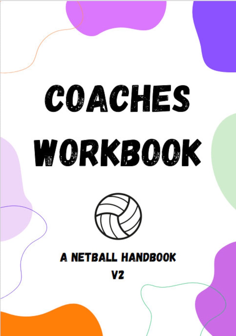 Netball Coaches Workbook - Version 2 - Etsy Australia