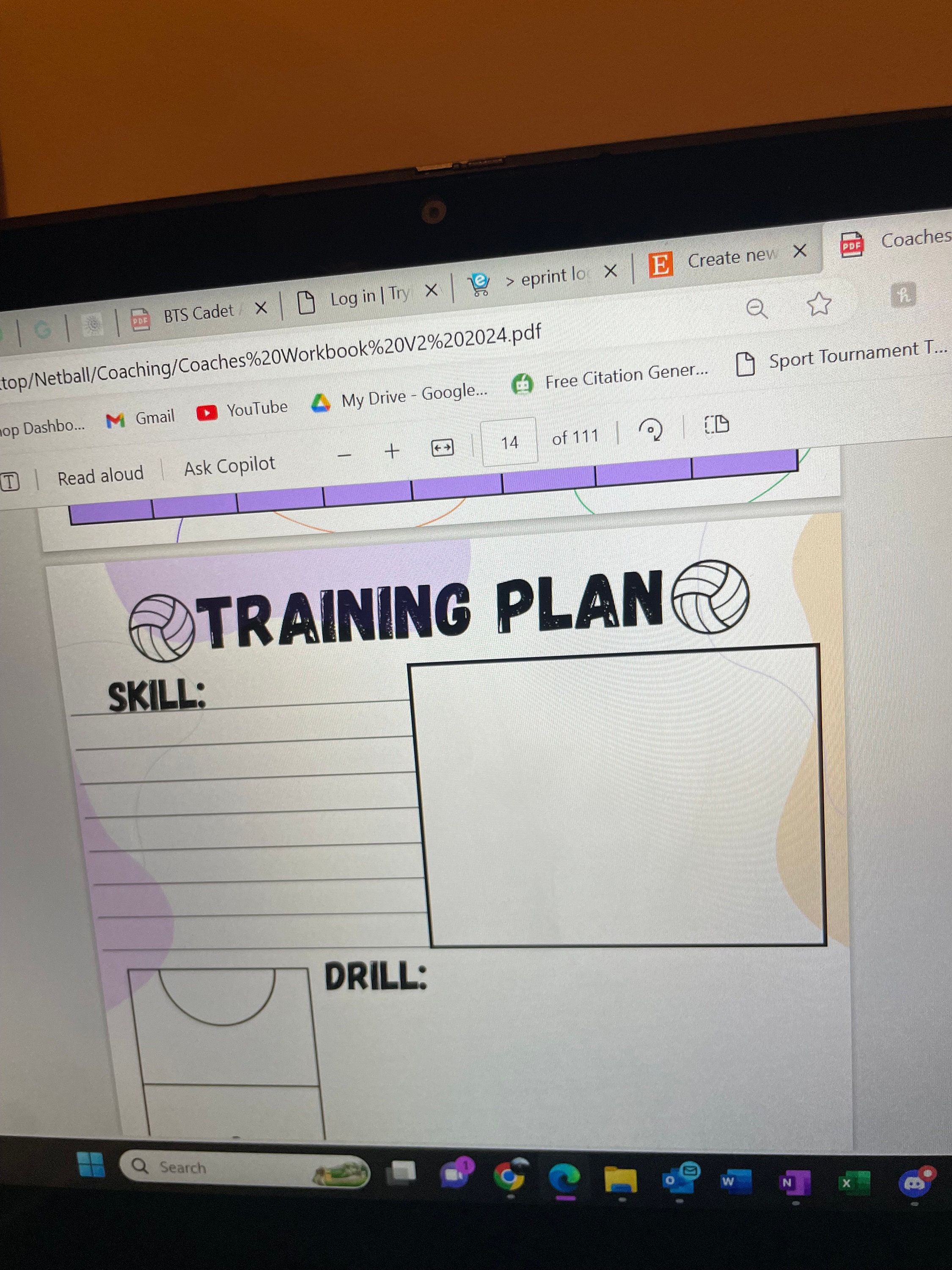 Netball Coaches Workbook - Version 2 - Etsy Australia