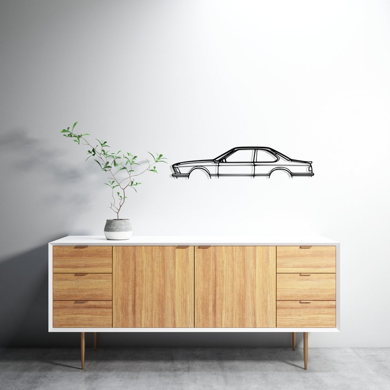 635 Csi Metal Car Silhouette Wall Art Metal Wall Art Decor - Etsy