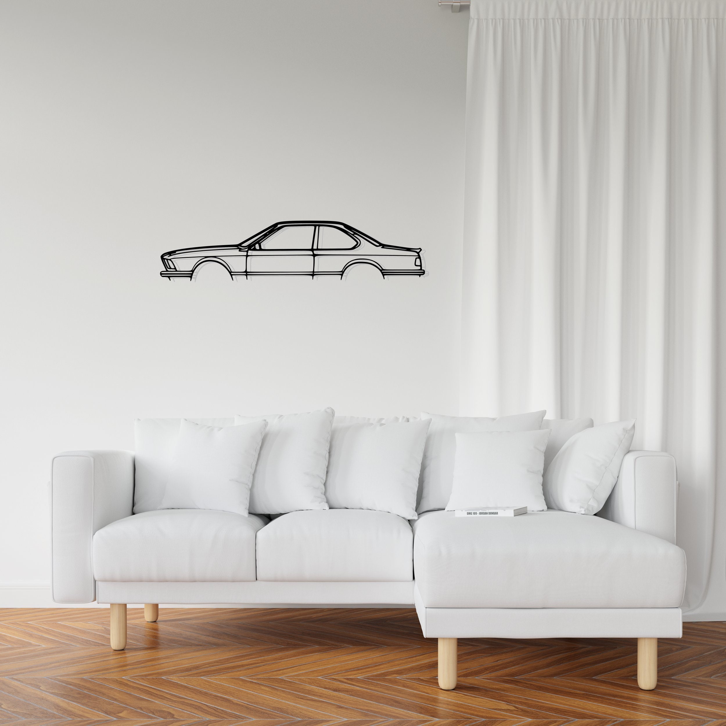 635 Csi Metal Car Silhouette Wall Art Metal Wall Art Decor - Etsy