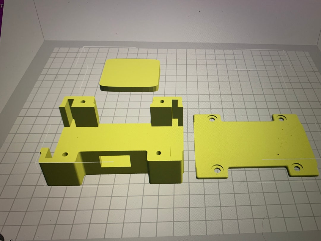 Servo Case Dual MG995 STL File - Etsy UK