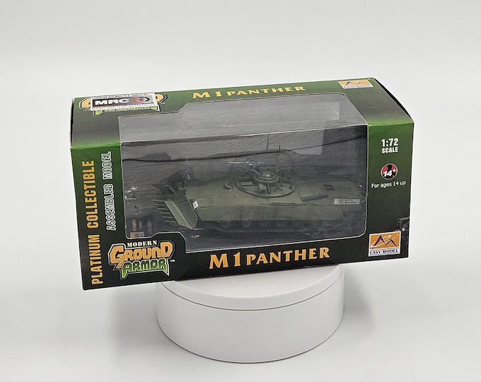 Easy Model M1 Panther With Mine Clearing Blade System Die Cast Military ...