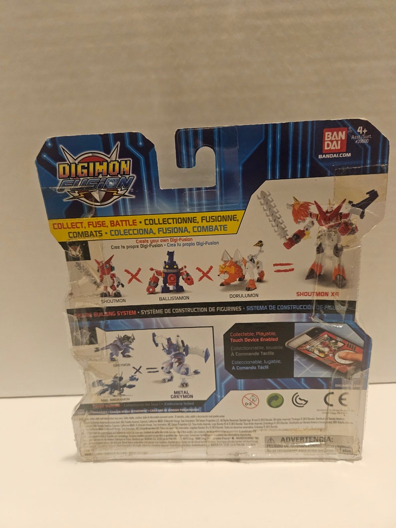 Digimon Fusion Digi-fusion Dorulomon Fuse Battle Bandai Toy Action ...