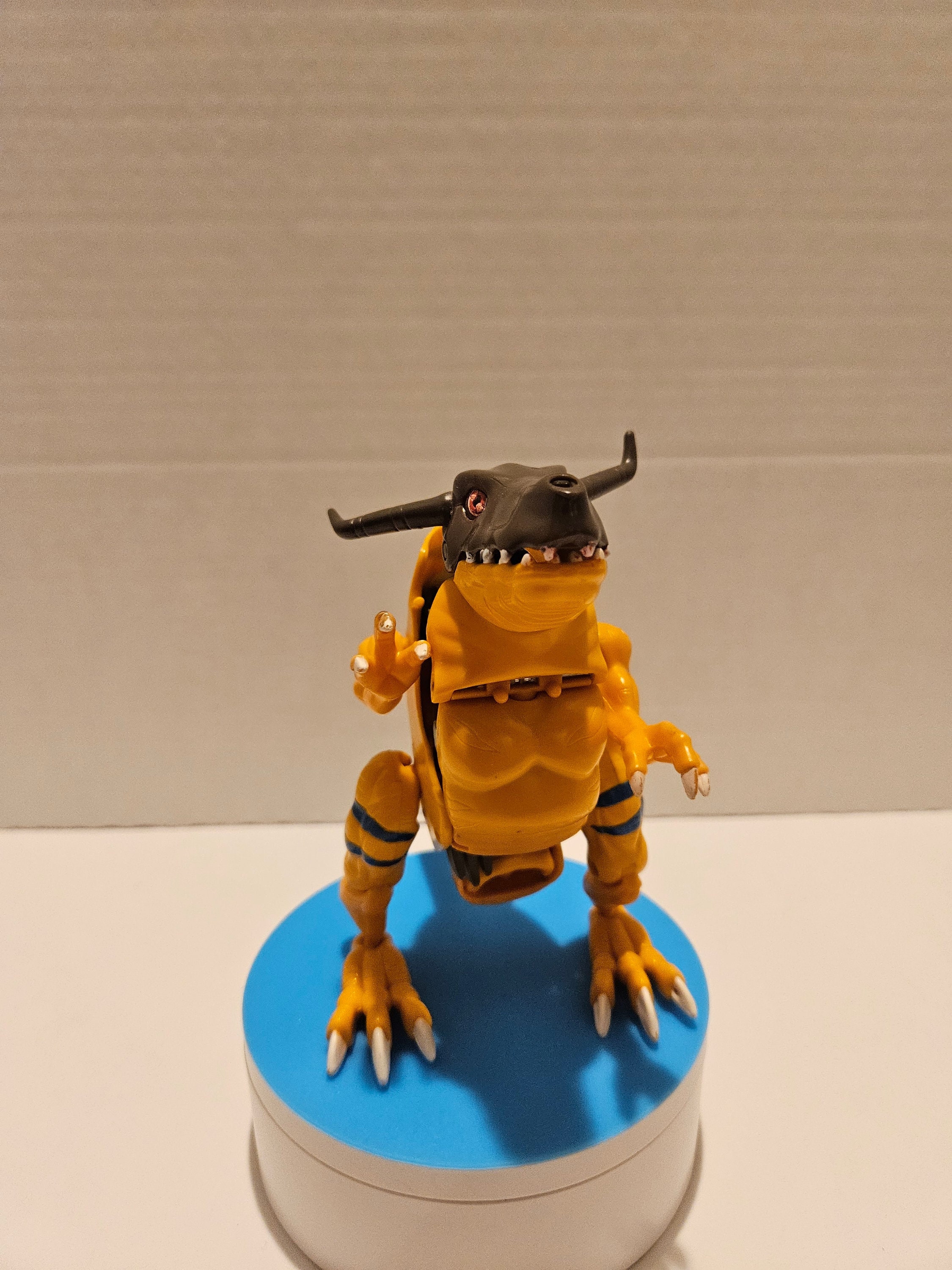 Digimon Metal Greymon Action Figure Super Evolution Series Adventure Vintage Toy