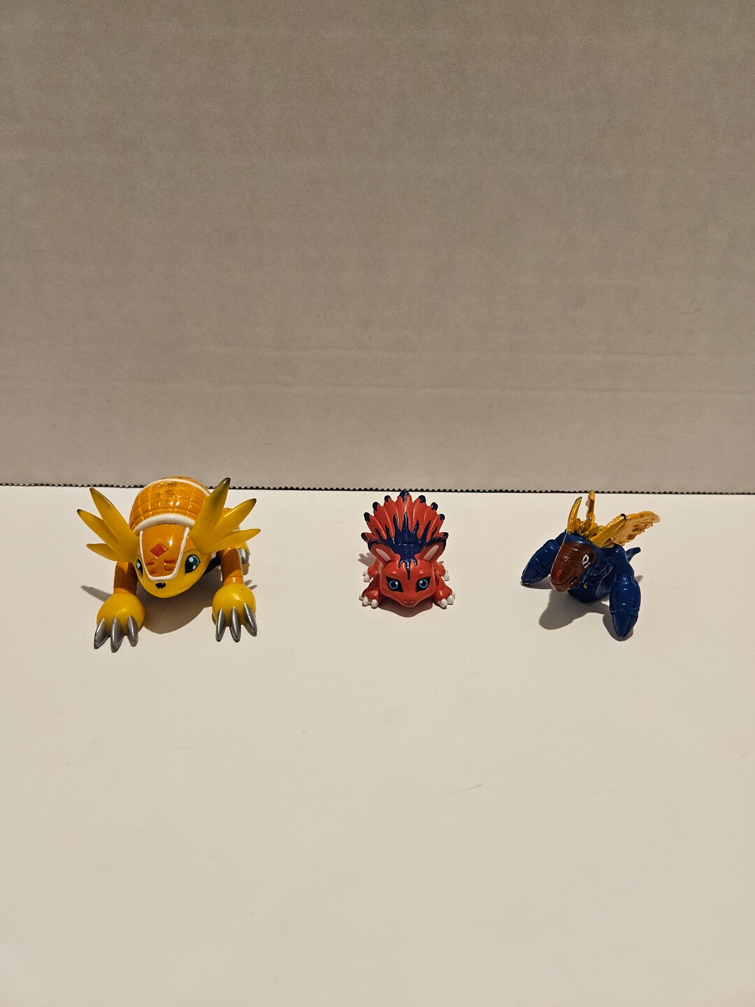 Vintage Digimon Mini Figures Lot of 3 Agumon Armadillomon Airdramon - Etsy