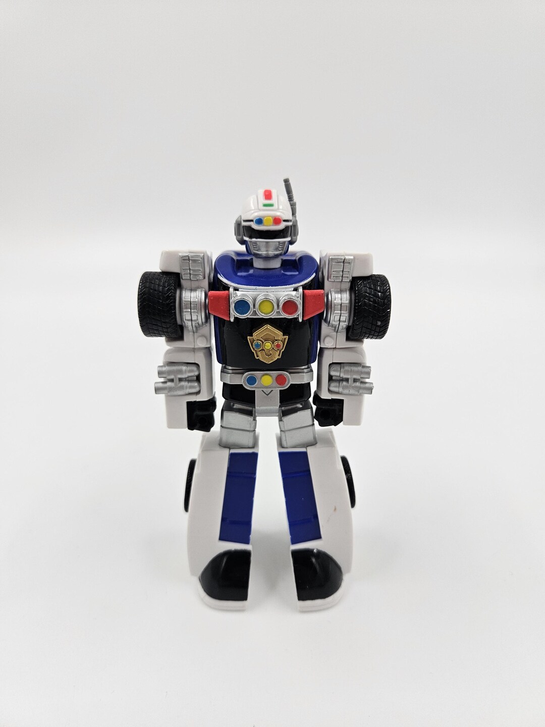 Vintage 1997 Power Rangers Turbo Robo Racer Megazord 5” Action Figure ...