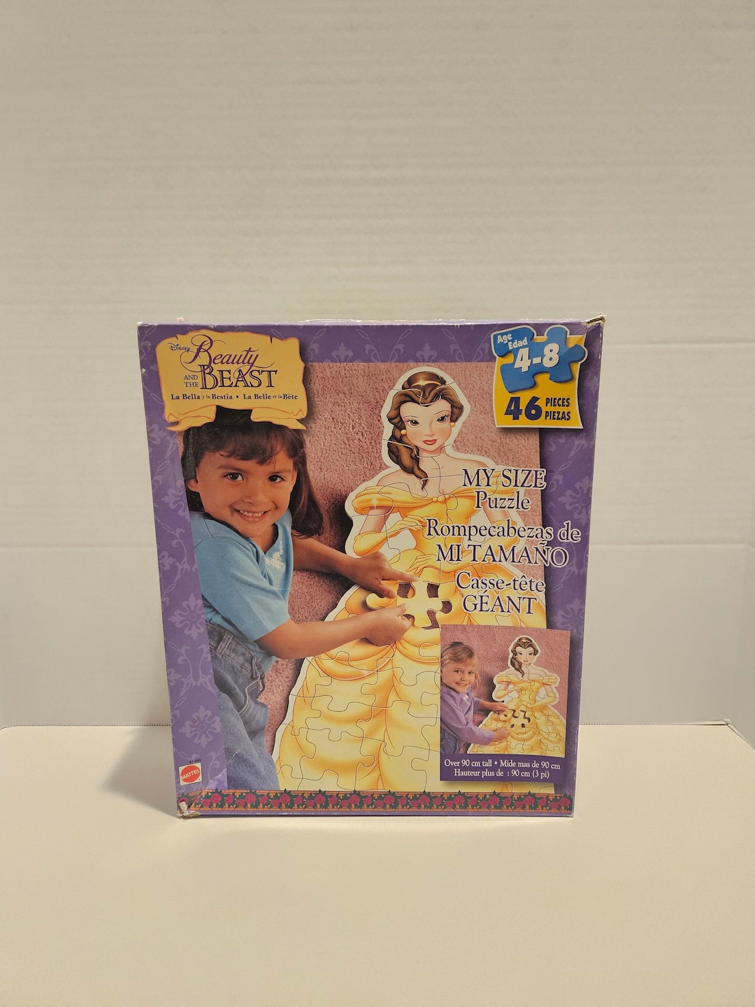 Disney Beauty Beast My Size Puzzle Belle 3 Feet Kid Size Cutout 46 ...