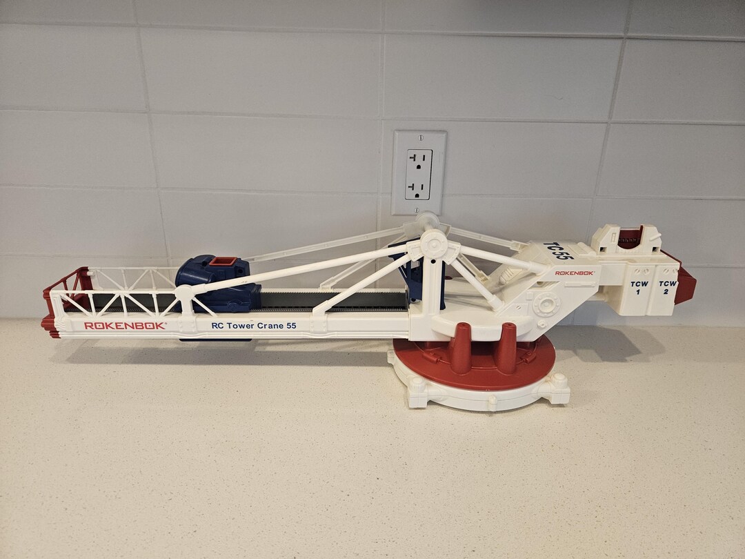 VTG Rokenbok RC Tower Crane Only Tested and Works - Etsy