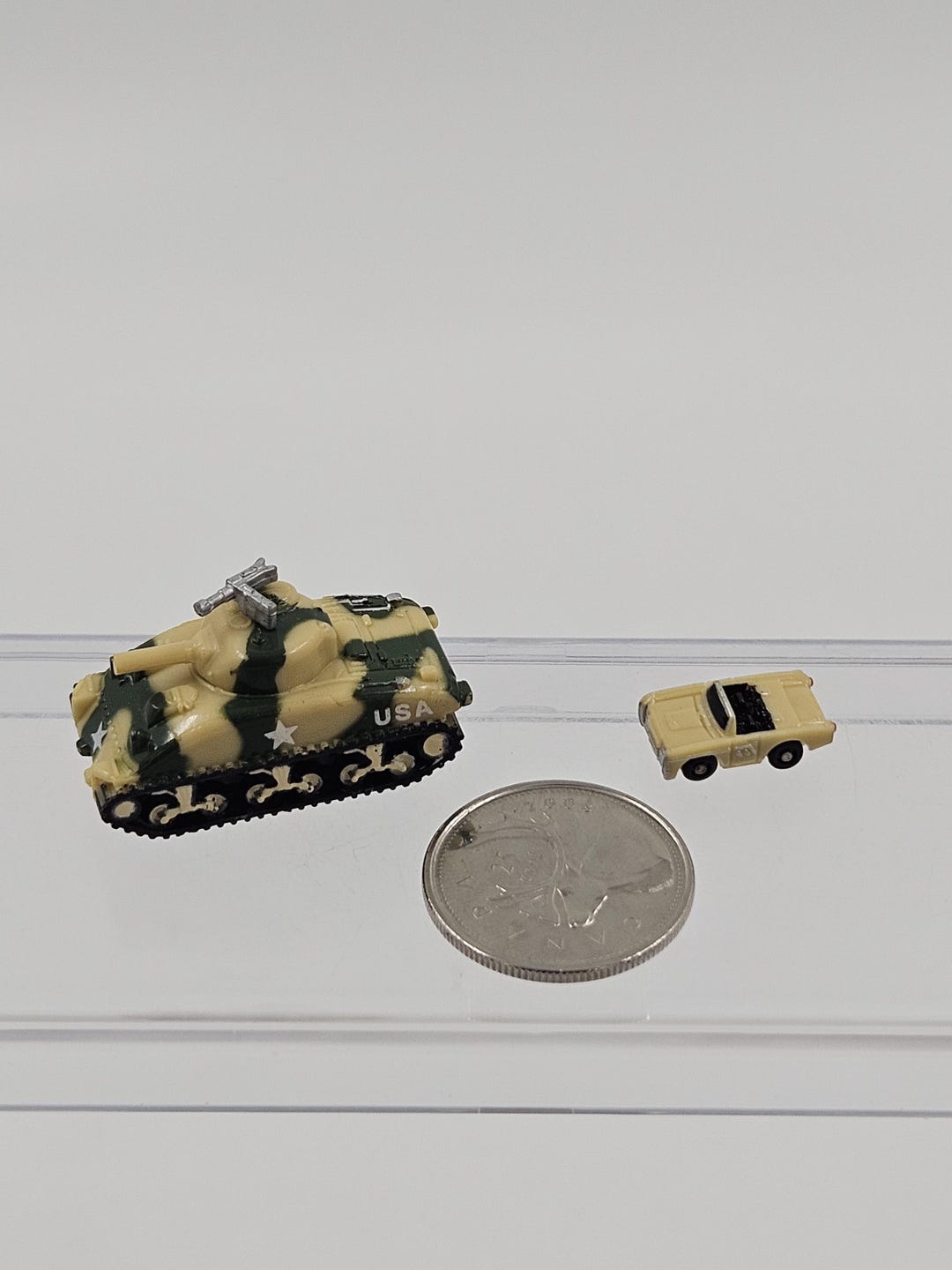 Micro Machines M4A3 Sherman Tank S1 Insiders W/ Mini Thunderbird - Etsy