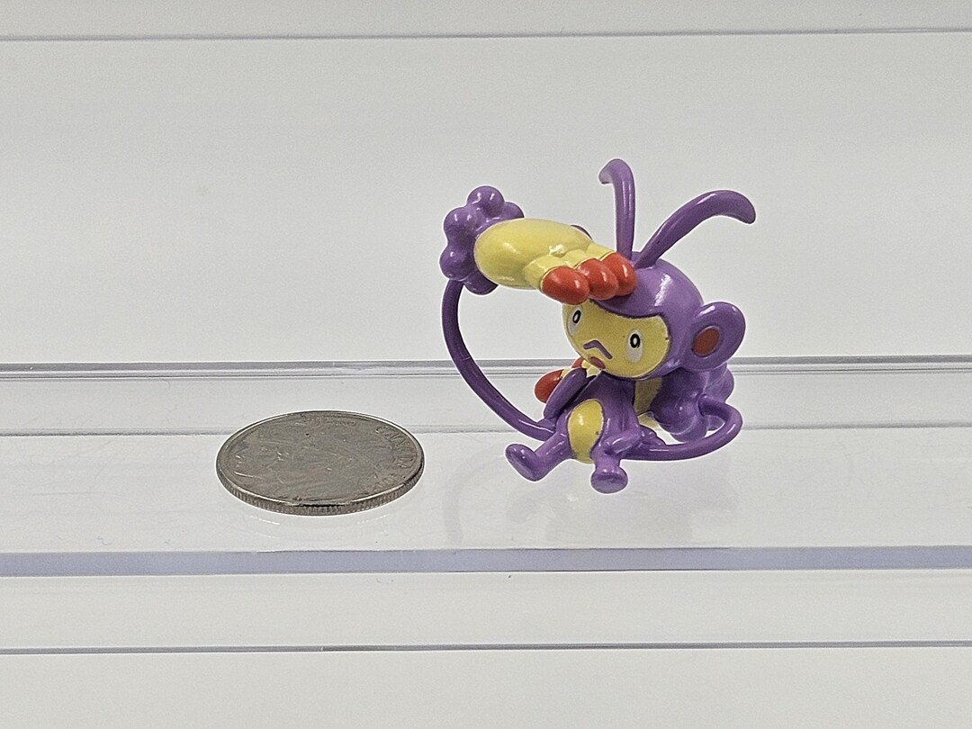 Bandai Pokemon AMBIPOM Sitting Pose 1.5 Mini Figure Nintendo Toy ...