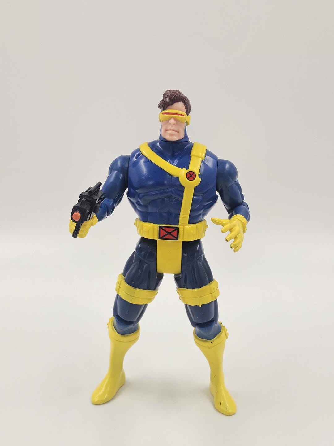1993 Cyclops Deluxe 10” Action Figure With Weapon Uncanny X-men Toybiz ...