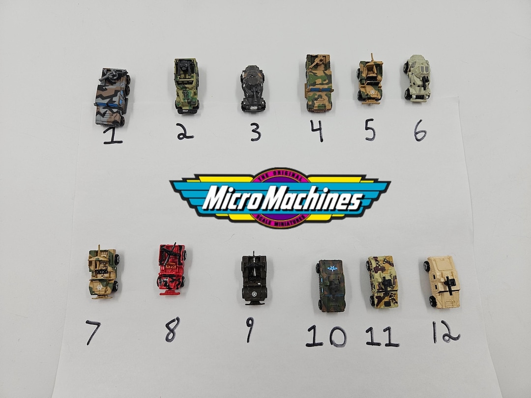 Micro Machines Military Support Trucks and Armoured Vehicles *choose ...
