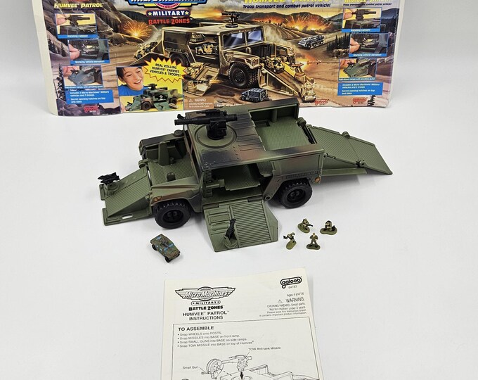1997 Humvee Troop Transport /combat Patrol Vehicle. Micro Machines ...