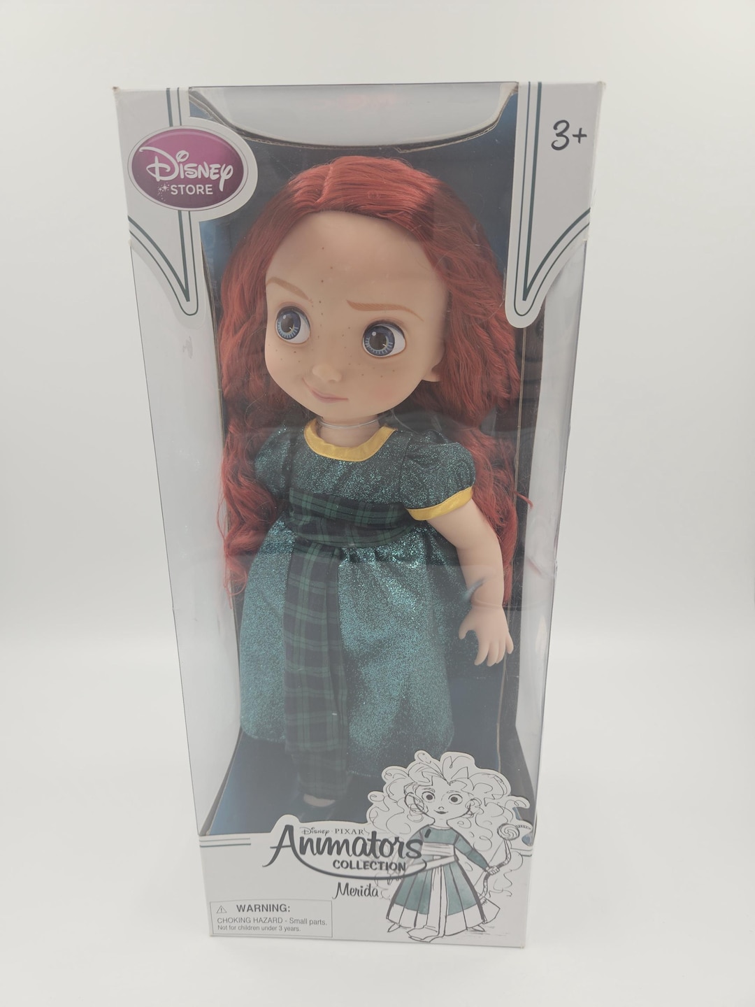 Disney Store Disney Animators Collection Merida 16 Inch Doll Brave ...