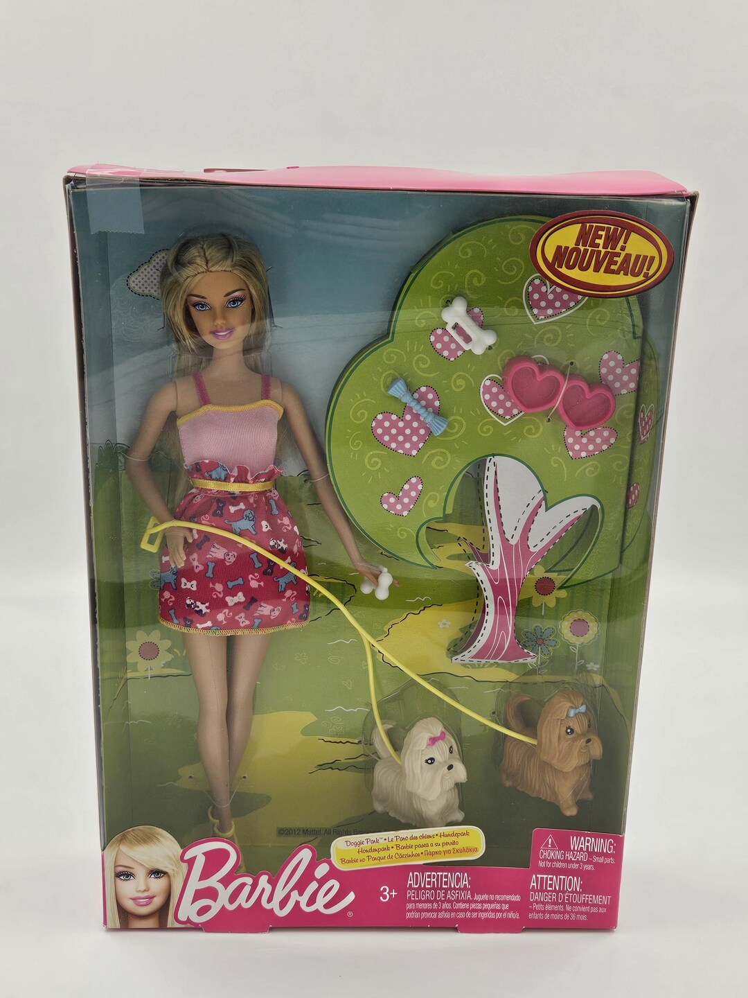 Barbie Doggie Park AA Doll & Dogs Mattel BBX95 - Etsy