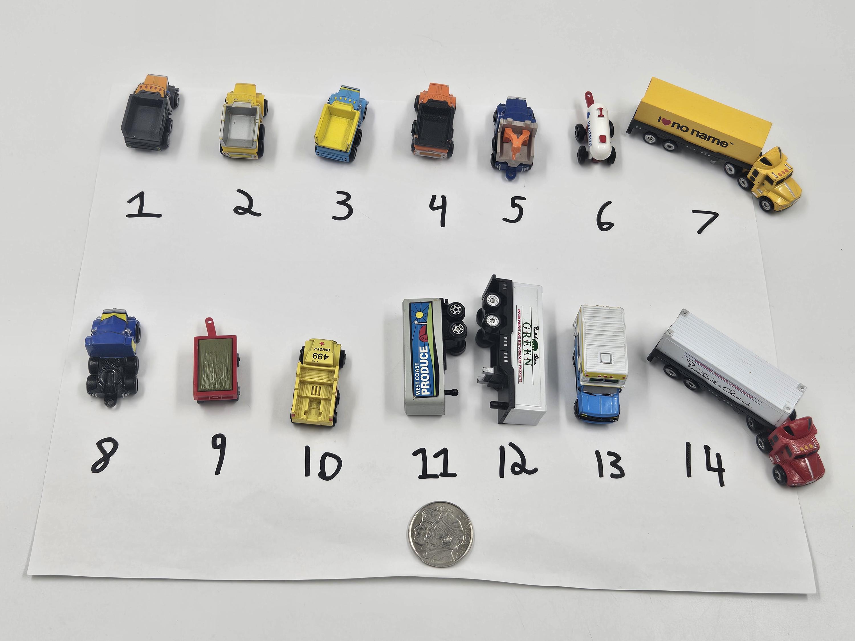 Micro Machines Semi Trucks and Trailers *choose Your Own Drop-down List ...