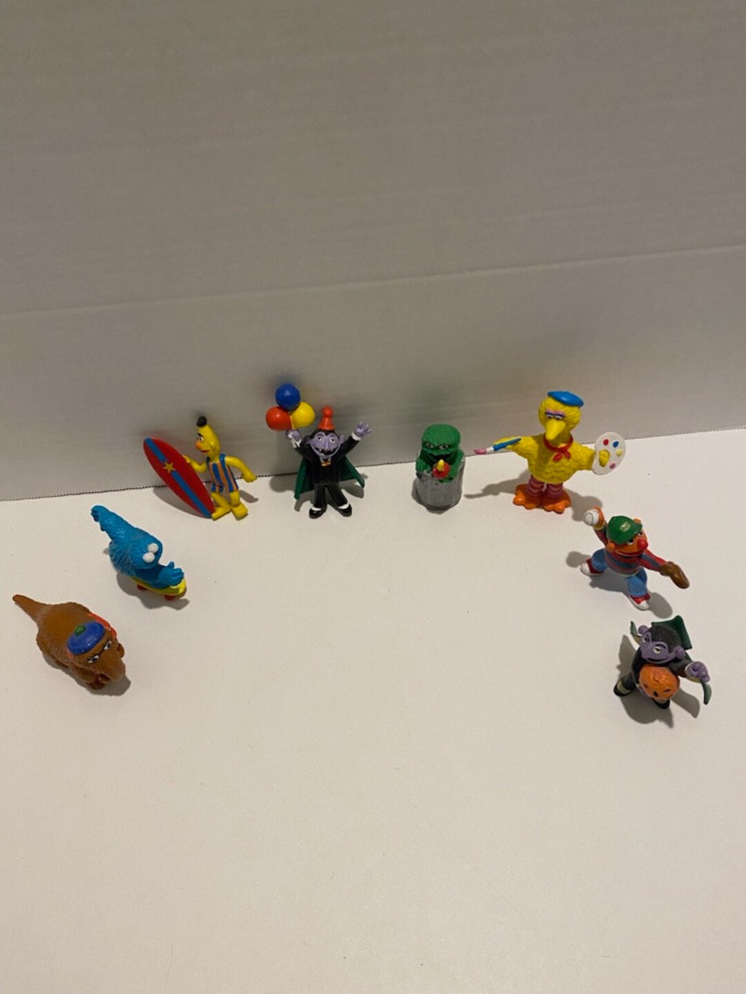 Sesame Street Pvc Figures Lot of Vintage Jim Henson Muppets Snuffy ...