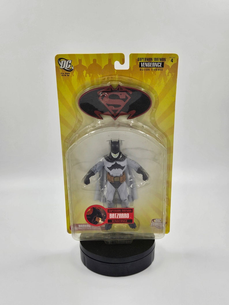 NEW DC Direct Superman/batman Series 4 Batzarro Vengeance Action Figure ...